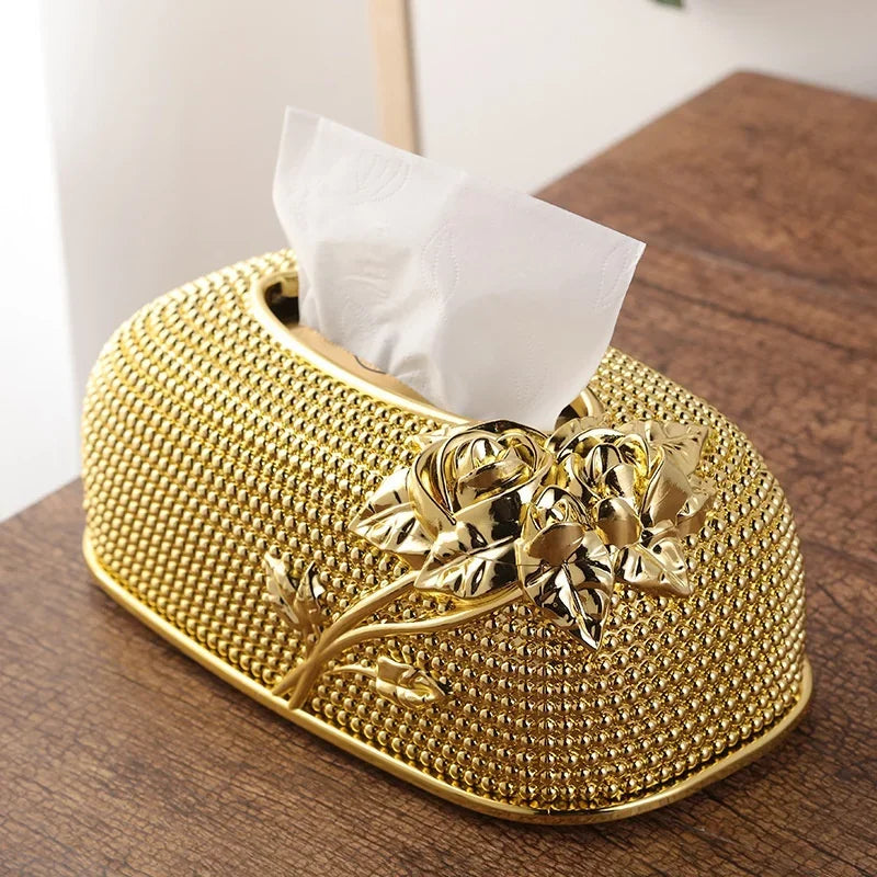 Rosetta Bloom Tissue Box Holder – Terra House